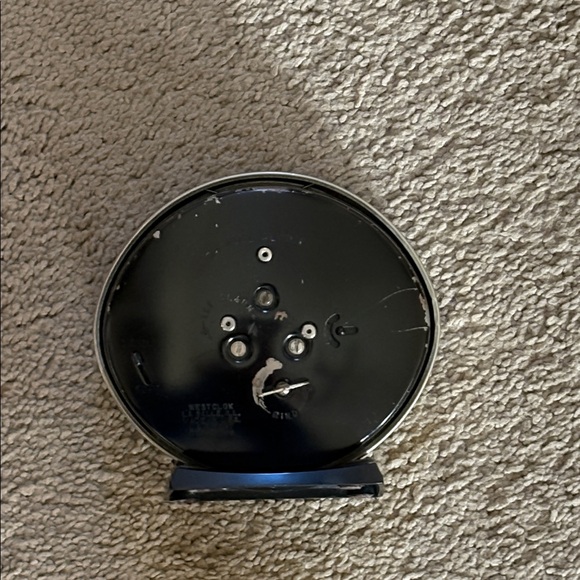 Big Ben westclox | Accents | Black And Silver Desk Clock | Poshmark